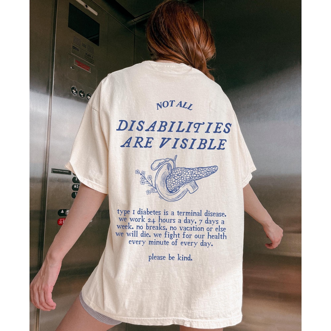 Type 1 Diabetes Shirt Diabetes Warrior Shirt Autoimmune Type One ...