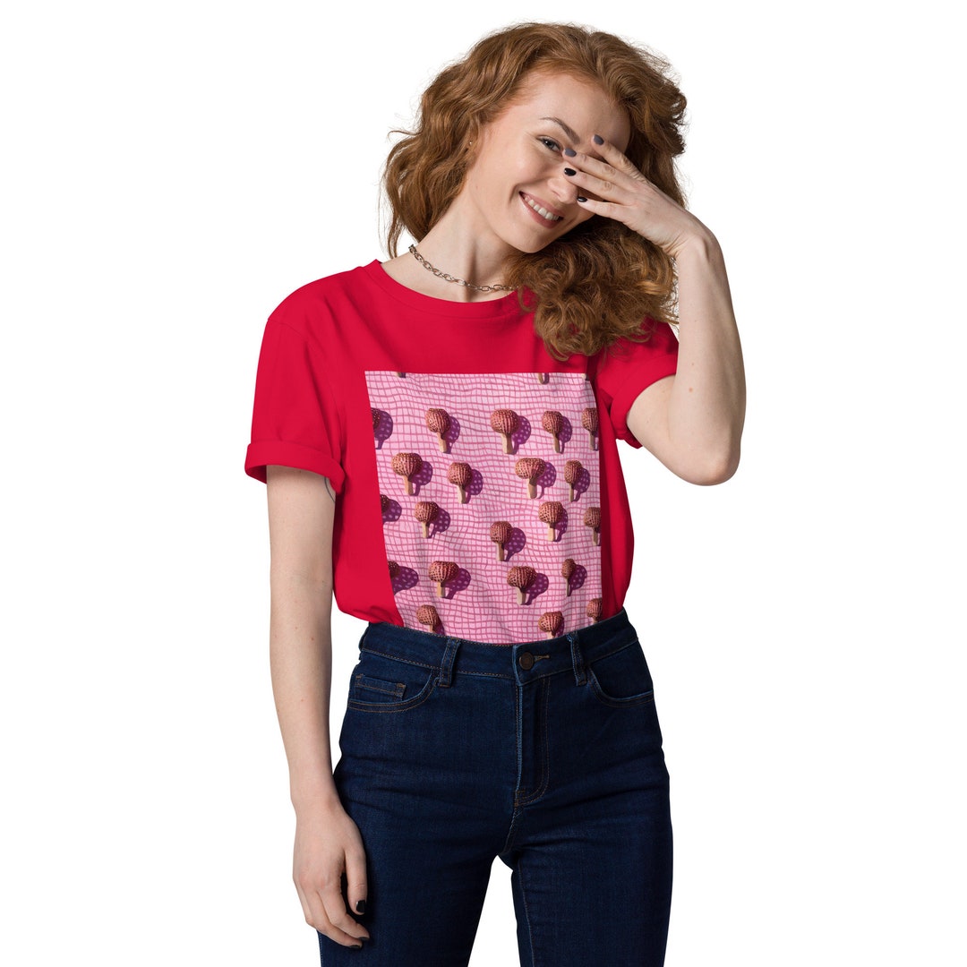 Unisex VWAVE Avva Collection Pattern Mushroom Dreams Pink Shii Gridlock ...