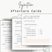 Injection Aftercare Cards L Digital Canva Template L Vitamin Injectable ...