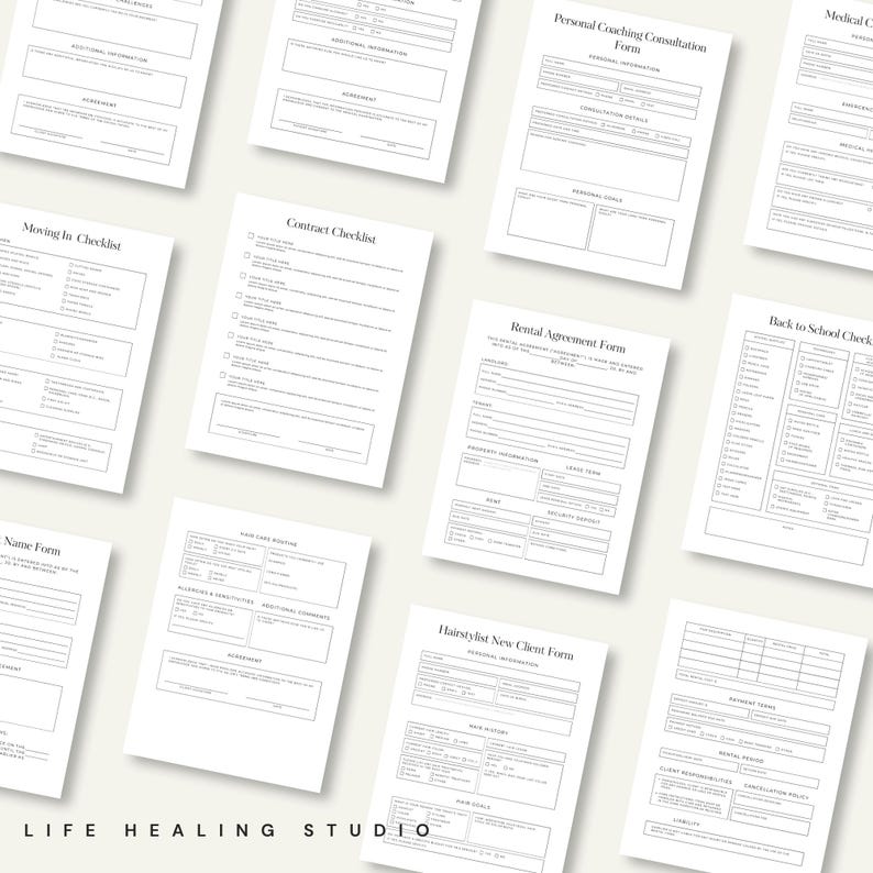 Ready-made Form Kits Easy Form Creation Simple Form Builder Editable ...