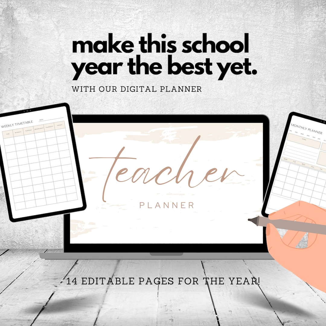 2024-2025 Attendance Tracker Meet the Teacher Template Planner 2024 ...