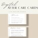 Injection Aftercare Cards L Digital Canva Template L Vitamin Injectable ...