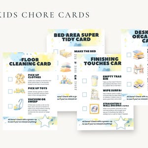 ADHD Cleaning Planner Bundle Pdf Editable Canva Template Home Cleaning ...