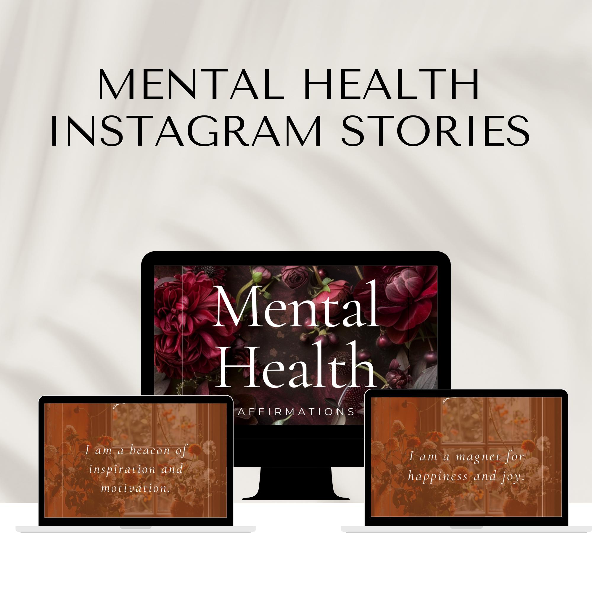 Mental Health Instagram Templates, Therapist Social Media (canva ...