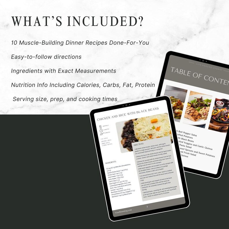 High Protein Diet Fitness Meal Plan Template High Protein Food List ...