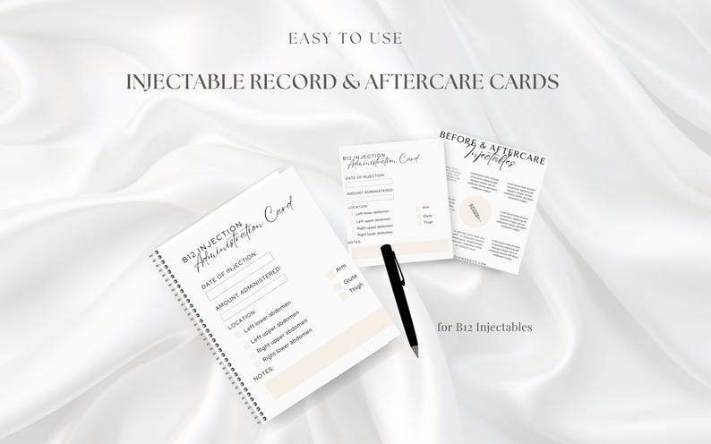 Vitamin Shot Client Intake Form Template Editable Canva Template ...