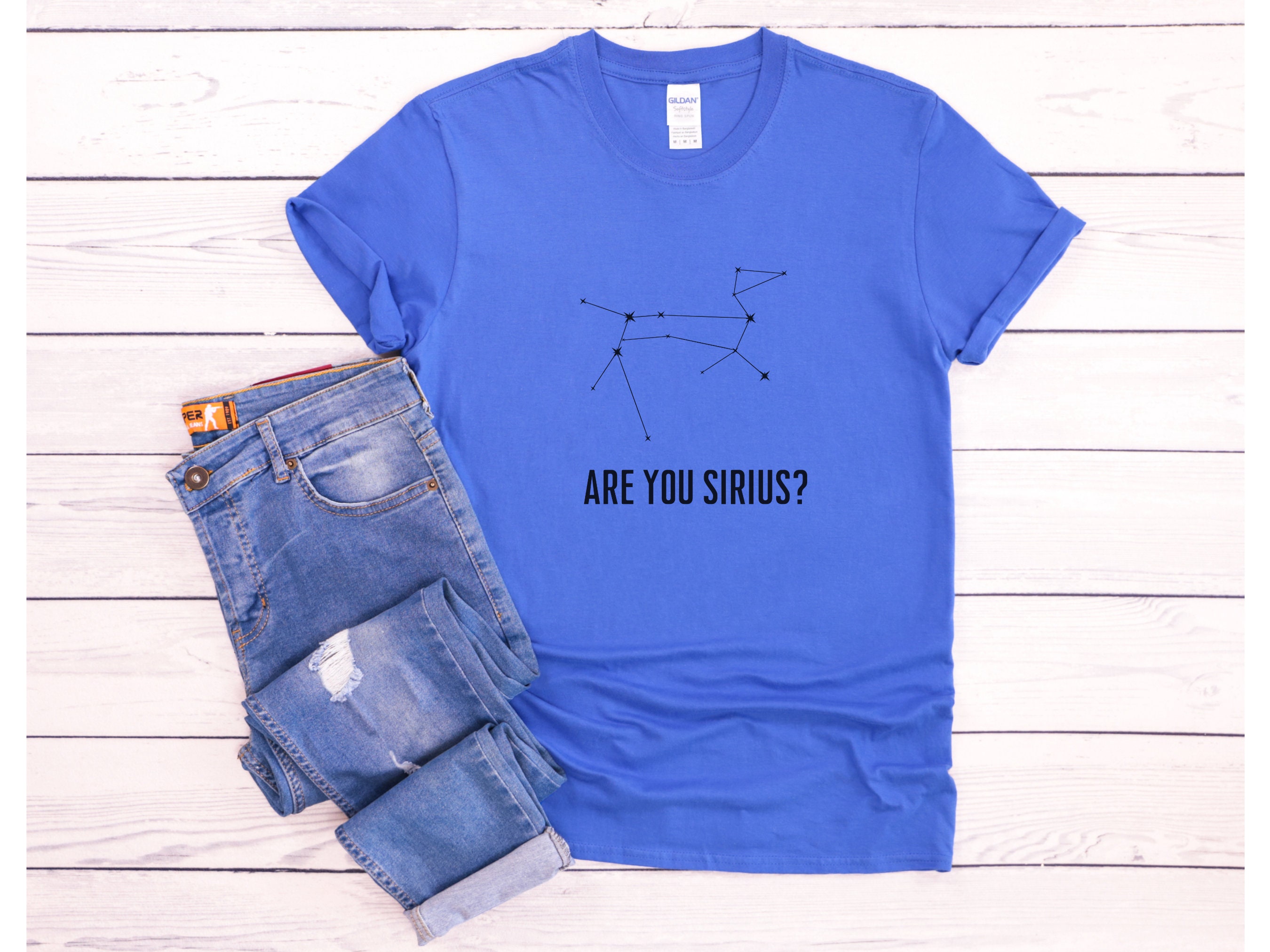Sirius Star Shirt Star Gazing Shirt Constellation Shirt Night Sky Shirt ...