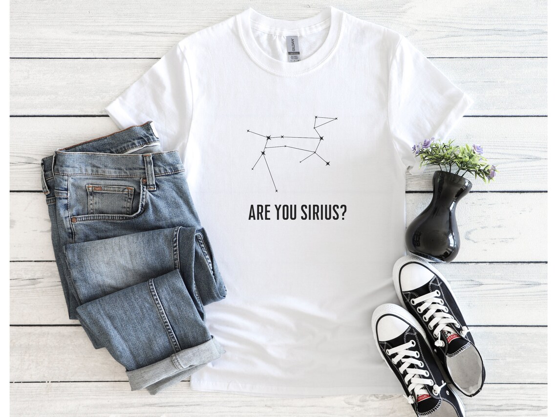 Sirius Star Shirt Star Gazing Shirt Constellation Shirt Night Sky Shirt ...