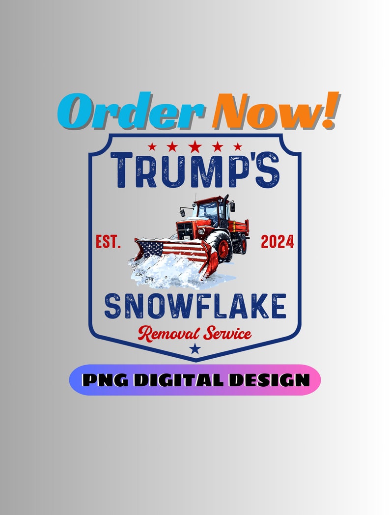Trump's Snowflake Png, Trump 2024 Png, Funny Election 2024 Png, Funny ...