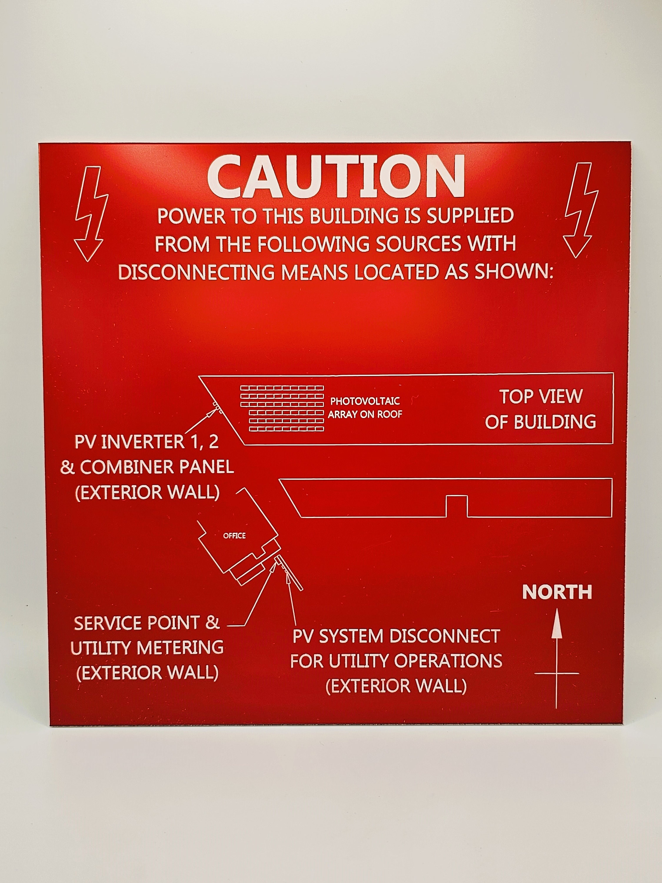 Solar PV Site Map Placards - Etsy
