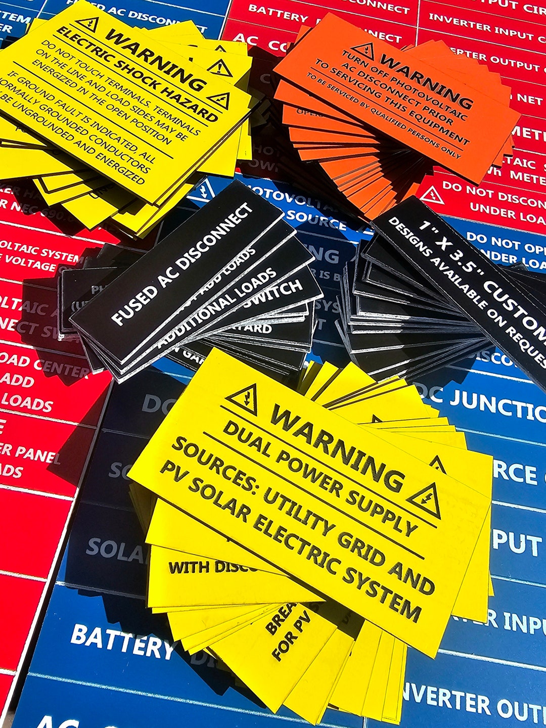 Custom Design Packages for Solar Placards of All Kinds! - Etsy