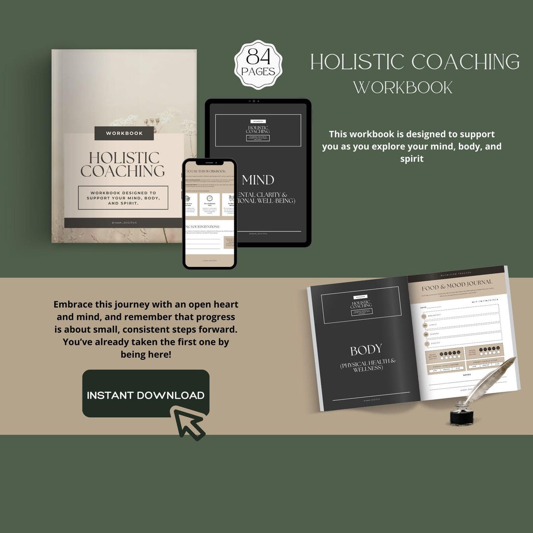 The Holistic Coaching Workbook, A Holistic Coaching Guide, the Ultimate ...