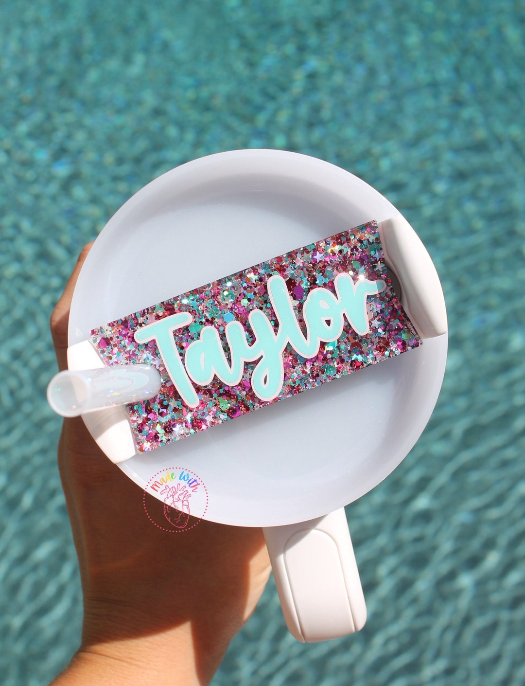 Taylor Swift Inspired Personalized Stanley Cup Name Topper, Monogram ...