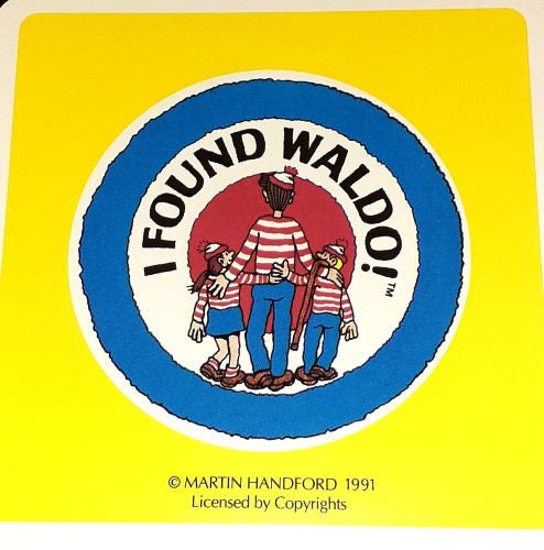 Vintage!! Where's Waldo? - Waldo Watcher Card Game - Players 2 to 6 ...