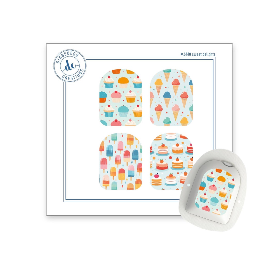 Omnipod Pod Stickers | Temporary Tattoos | Omnipod Decals | Type 1 ...