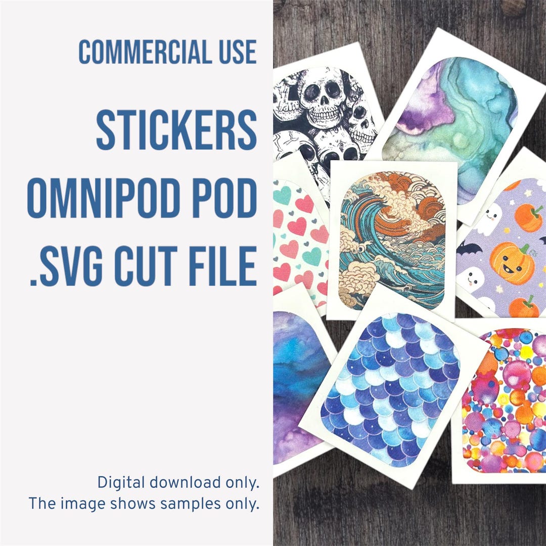 Omnipod Pod SVG Cut File | Omnipod Decal | Downloadable SVG for Omnipod Pod | Commercial Use ...