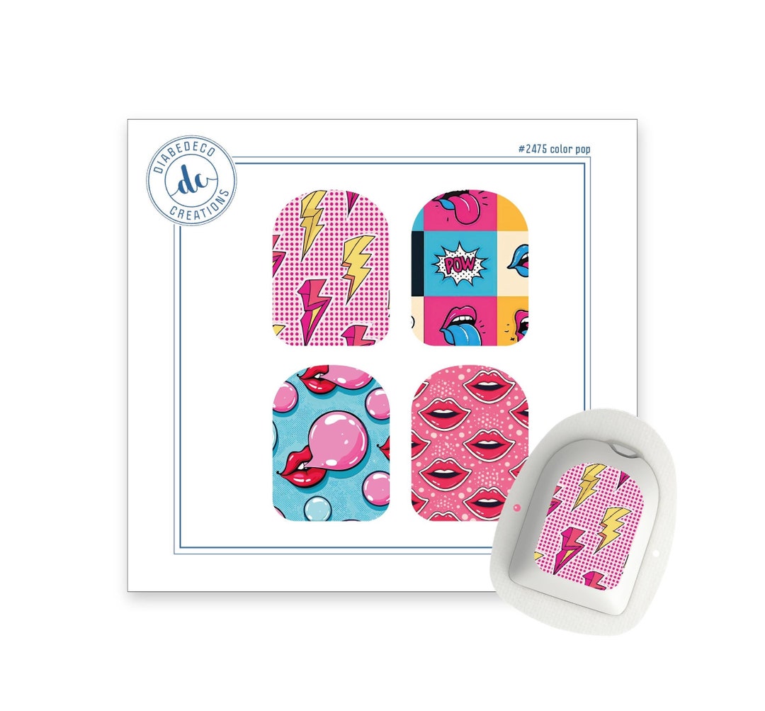 Omnipod Pod Stickers Omnipod Decals Diabetes Device Skins Type 1 ...