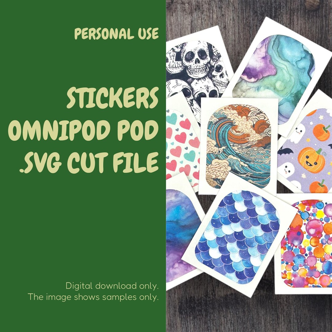 Omnipod Pod SVG Cut File | Omnipod Decal | Downloadable SVG for Omnipod ...