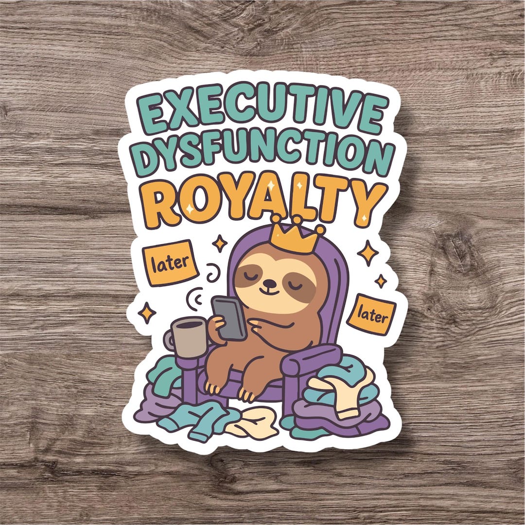 Neurodiversity Sticker | Cute Fun ADHD Autism Audhd Decal ...