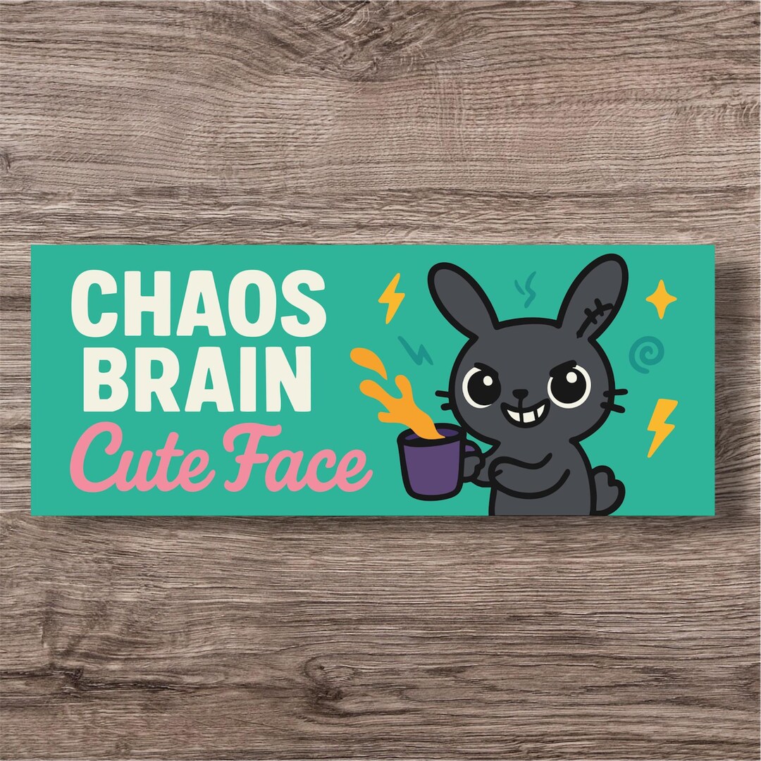 Neurodiversity Sticker | Cute Fun ADHD Autism Audhd Decal ...