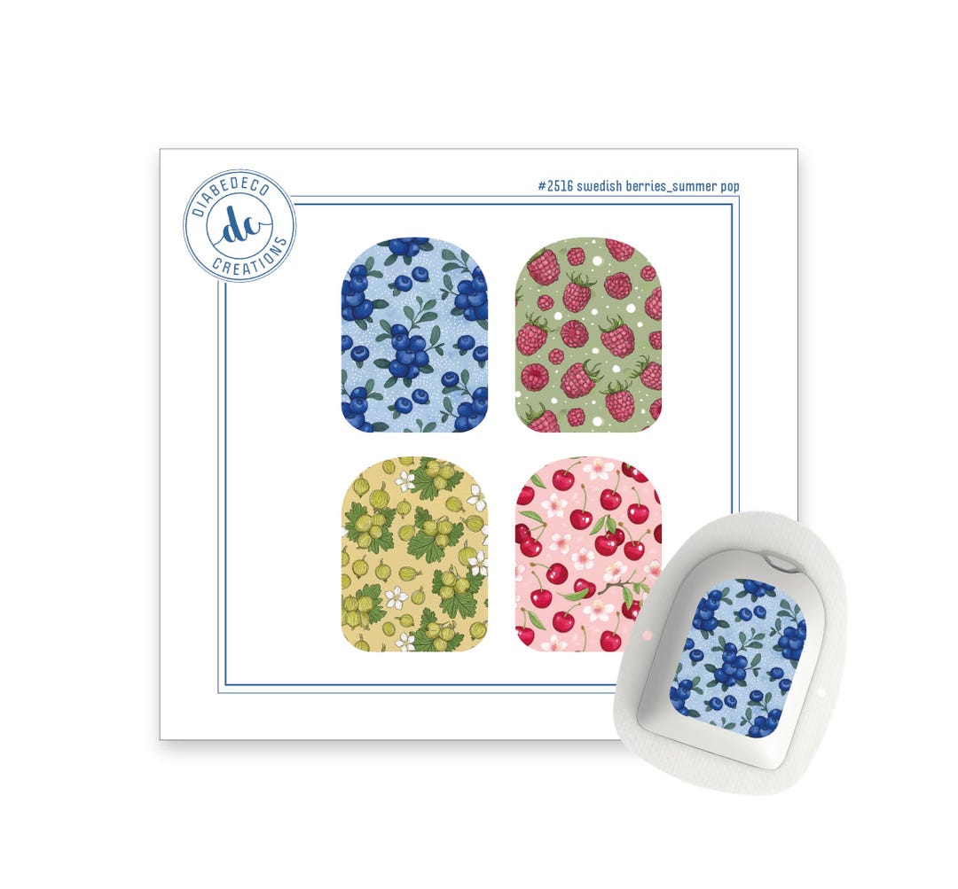 Omnipod Pod Stickers | Temporary Tattoos | Omnipod Decals | Type 1 ...