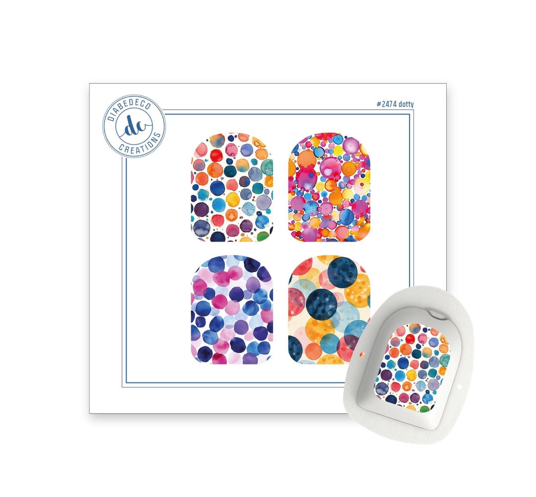 Omnipod Pod Stickers | Temporary Tattoos | Omnipod Decals | Type 1 ...