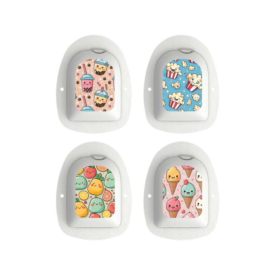 Omnipod Pod Stickers | Temporary Tattoos | Omnipod Decals | Type 1 ...