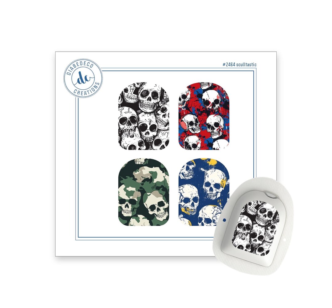 Omnipod Pod Stickers | Temporary Tattoos | Omnipod Decals | Type 1 ...