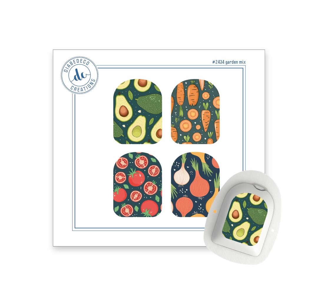 Omnipod Pod Stickers | Temporary Tattoos | Omnipod Decals | Type 1 ...