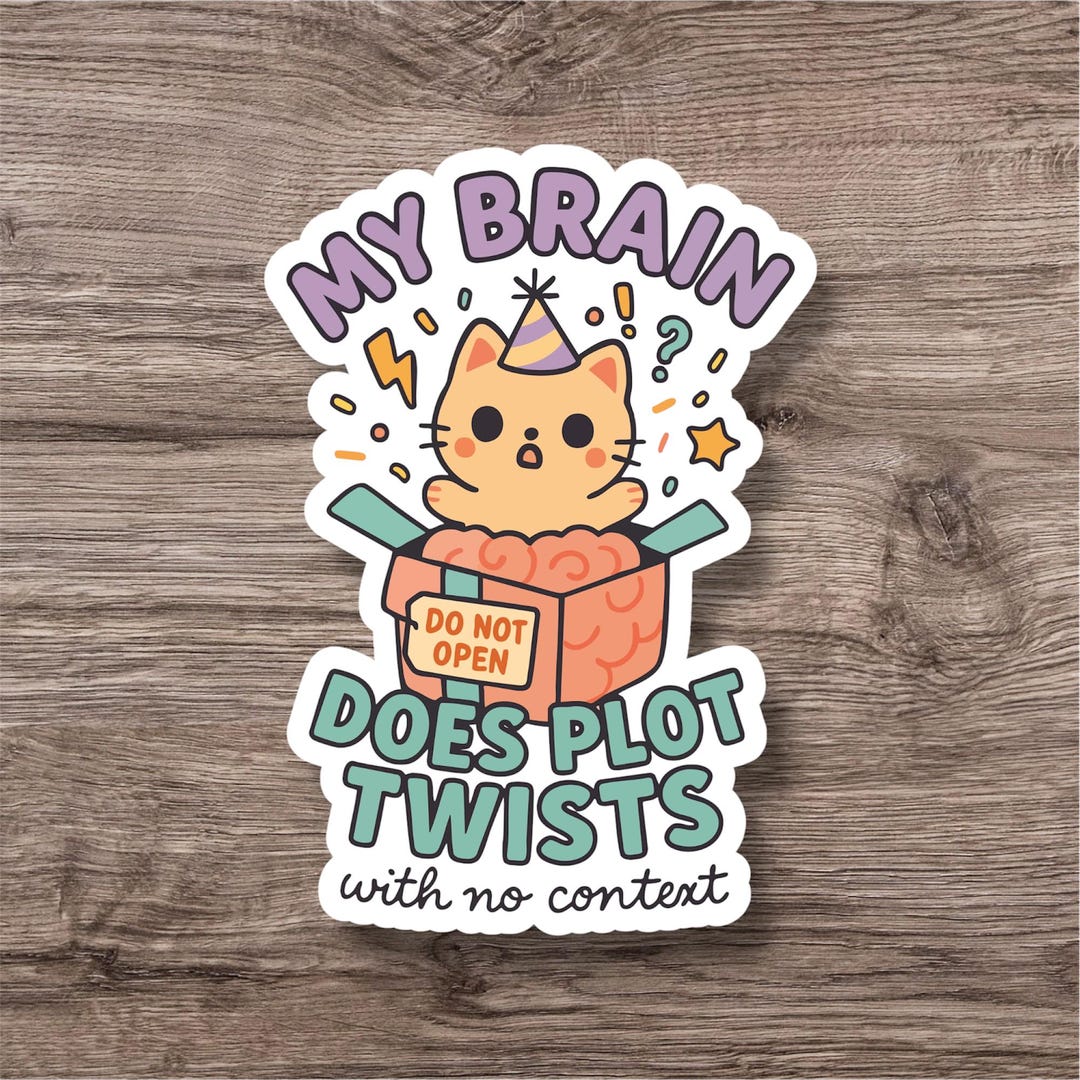 Neurodiversity Sticker | Cute Fun ADHD Autism Audhd Decal ...