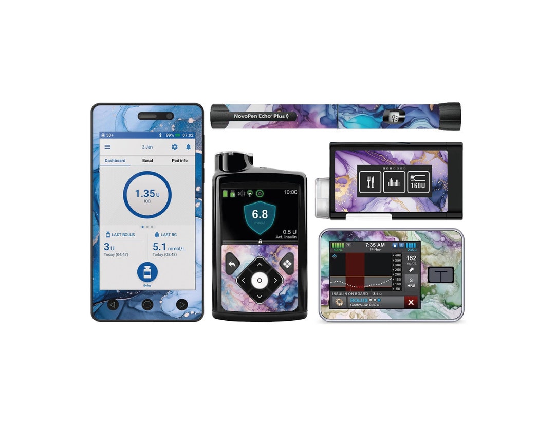 Diabetes Device Stickers | Ypsopump | Tandem Tslim | Medtronic Minimed ...