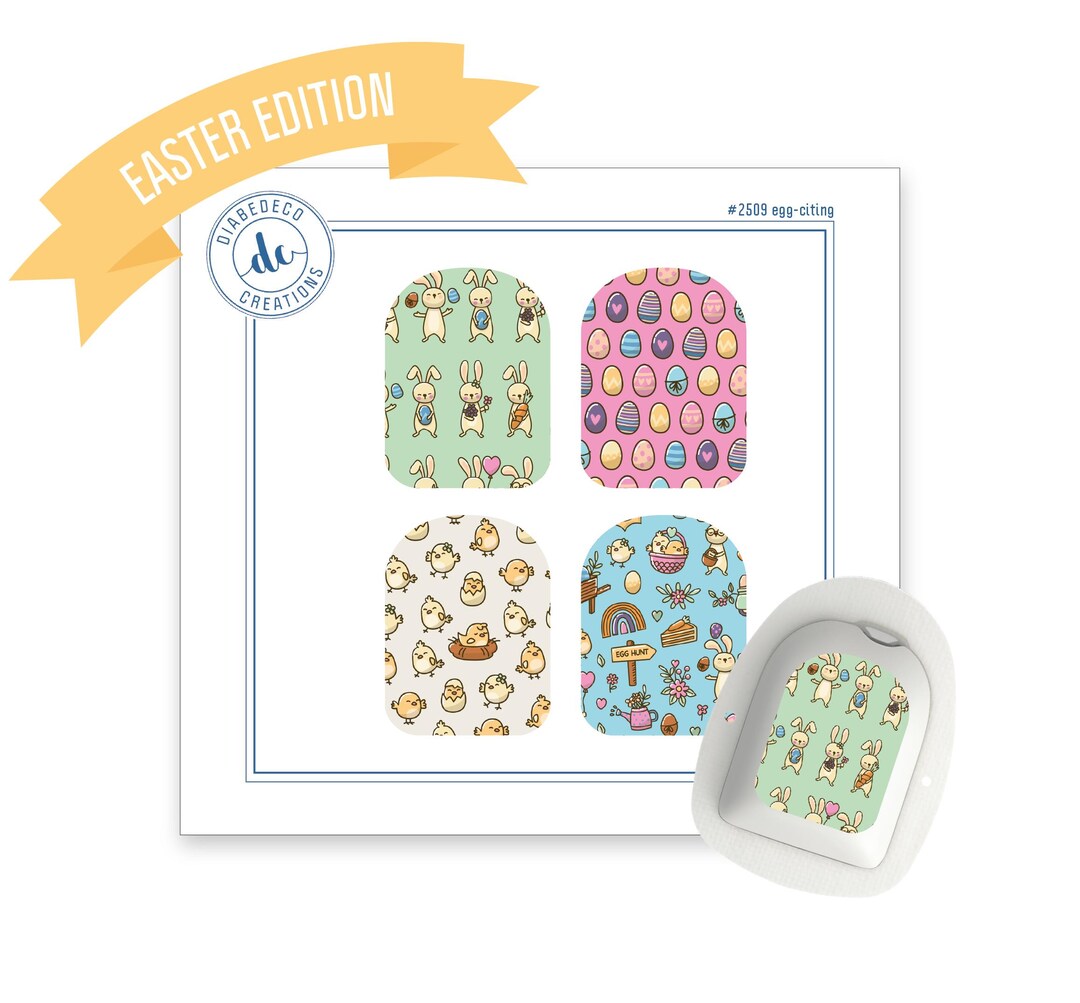 Omnipod Pod Stickers | Temporary Tattoos | Omnipod Decals | Type 1 ...