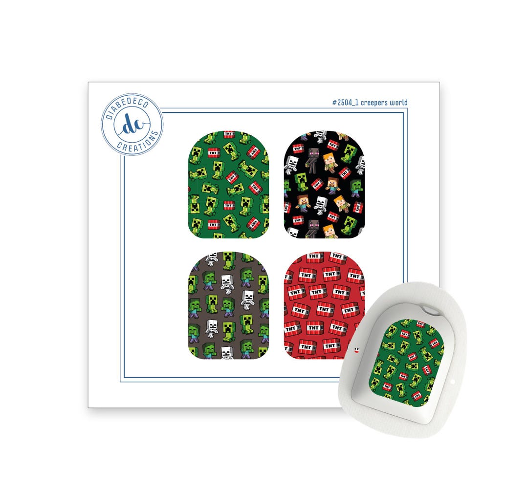 Omnipod Pod Stickers | Temporary Tattoos | Omnipod Decals | Type 1 ...