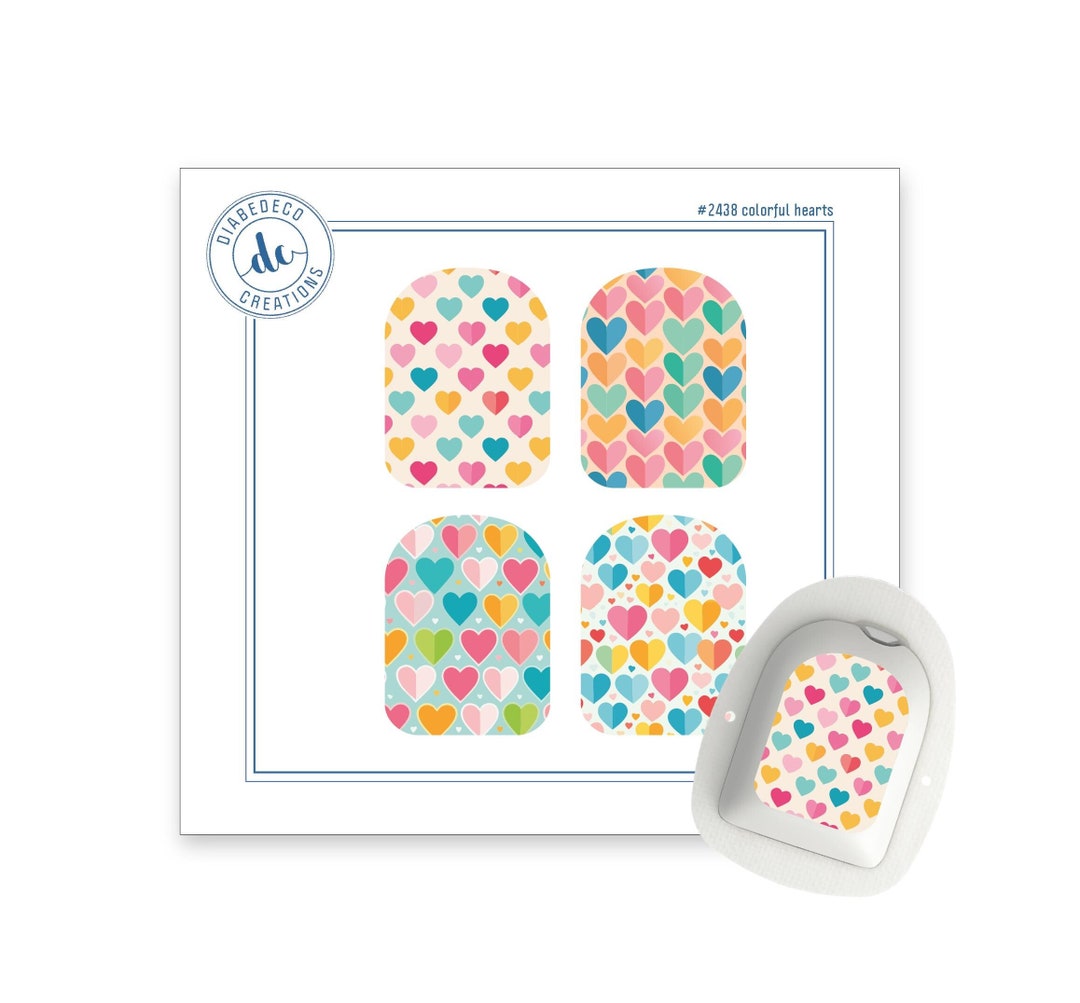 Omnipod Pod Stickers | Temporary Tattoos | Omnipod Decals | Type 1 ...