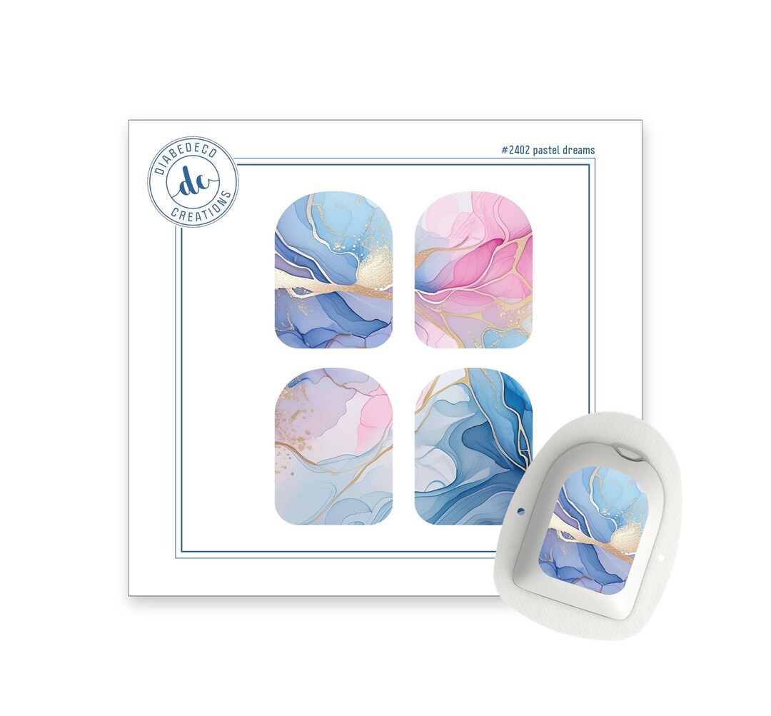 Omnipod Pod Stickers | Temporary Tattoos | Omnipod Decals | Type 1 ...