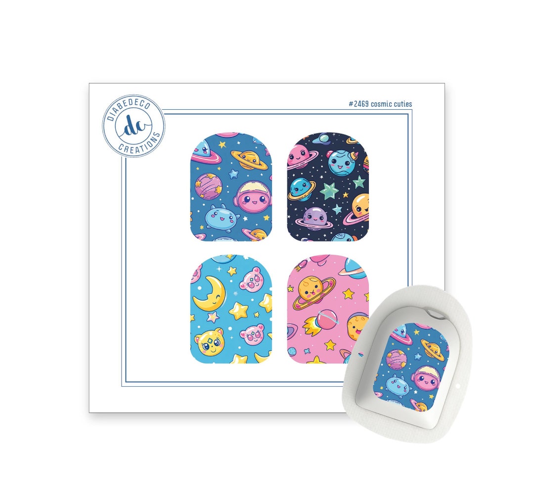 Omnipod Pod Stickers | Temporary Tattoos | Omnipod Decals | Type 1 ...