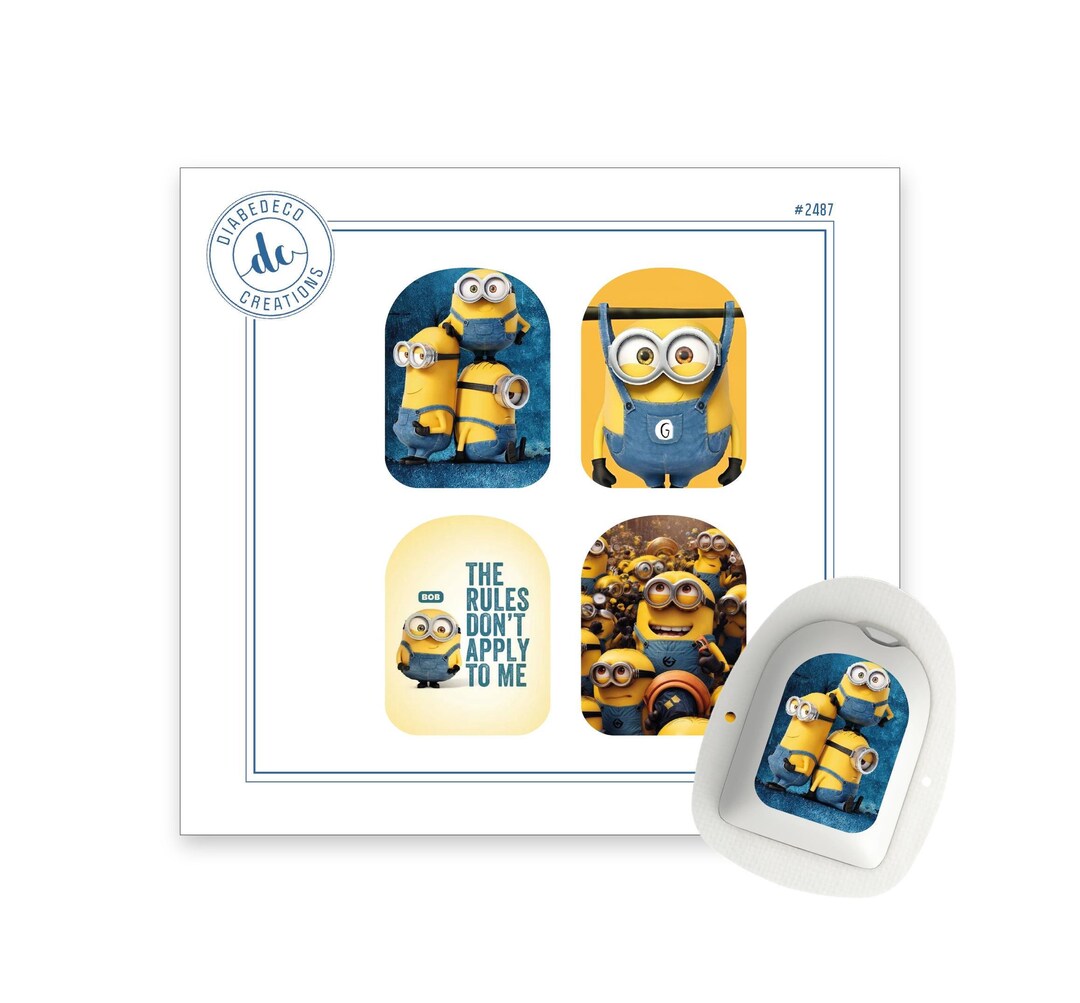 Omnipod Pod Stickers Temporary Tattoos Omnipod Decals Type 1 Diabetes ...