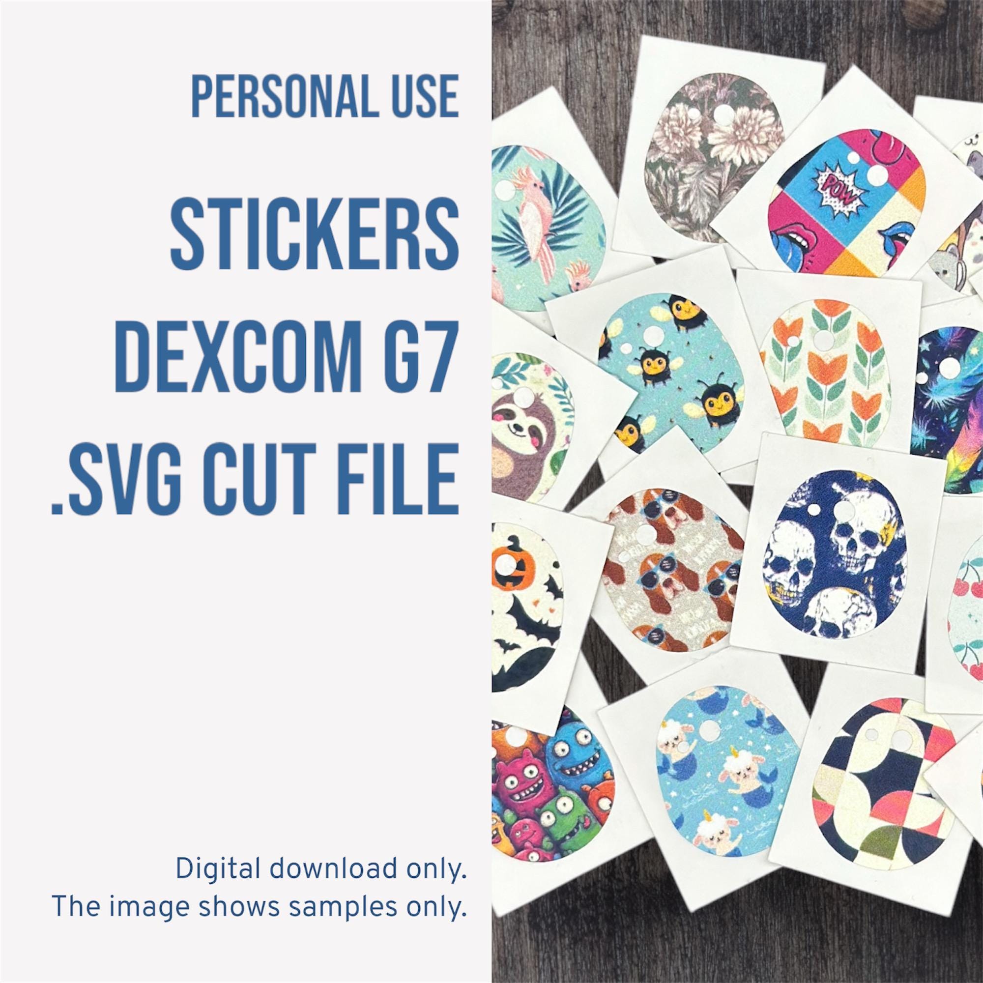 Dexcom G7 SVG Cut File | Dexcom Decal | Downloadable SVG for Dexcom G7 ...