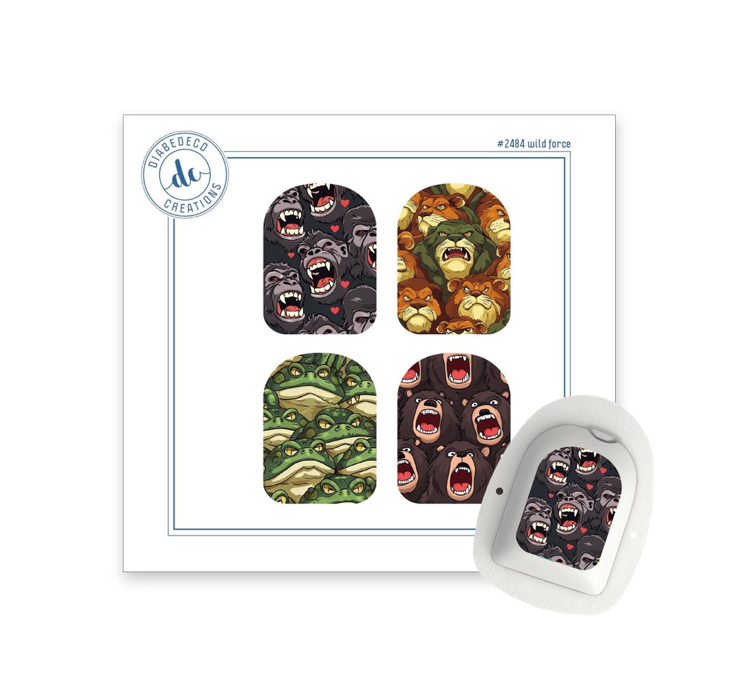 Omnipod Pod Stickers | Temporary Tattoos | Omnipod Decals | Type 1 ...