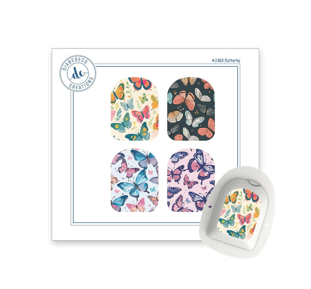 Omnipod Pod Stickers | Temporary Tattoos | Omnipod Decals | Type 1 ...