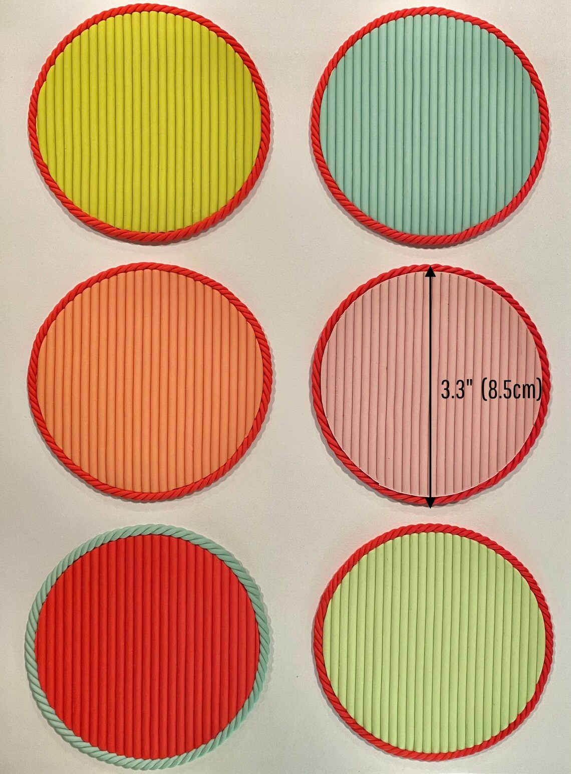 Coaster for Decorative Objects, Trinket Pad, Home Decor Coaster ...