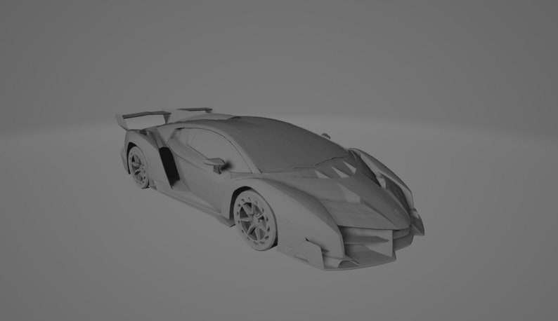Lamborghini Veneno 3D Printing STL File: Exotic Automotive Mastery ...