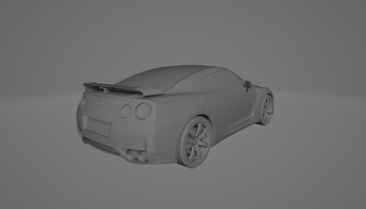 Nissan GT-R 3D Printing STL File: Precision Engineering, Legendary ...