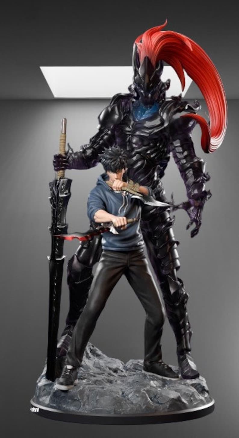 Solo Leveling Sung Jin-woo & Jae-haegelyte 3D Printing Model STL Files ...