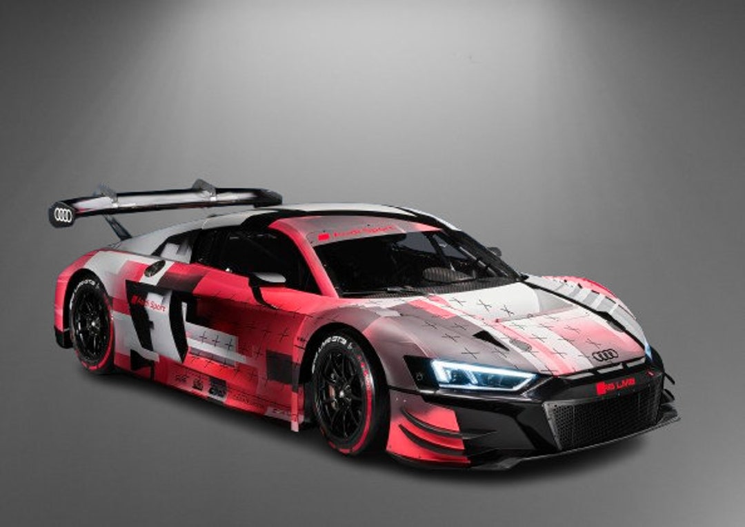 Highly Detailed Audi R8 LMS 3D Printing STL File Premium Quality ...