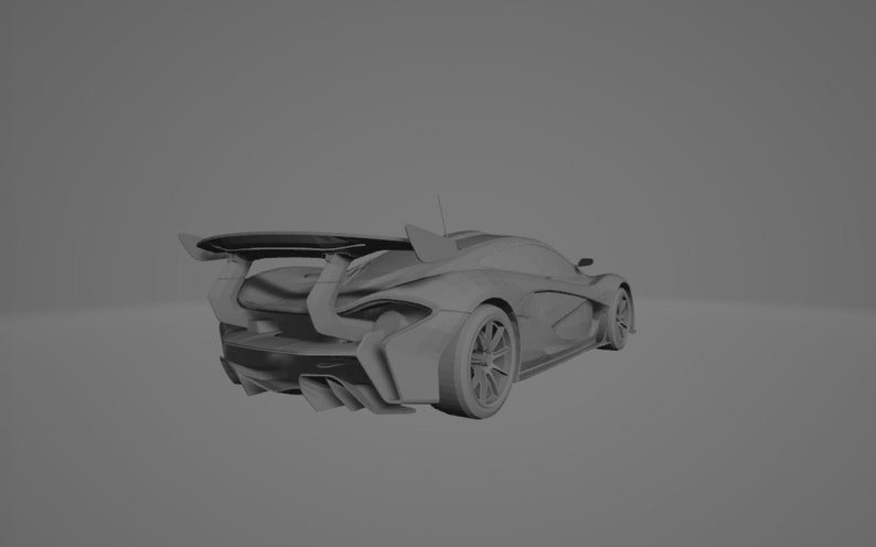 Mclaren P1 3D Printing STL File: Icon of Hybrid Hypercar Innovation ...