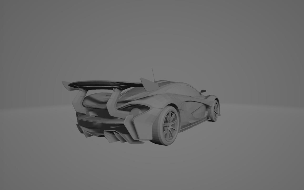 Mclaren P1 3D Printing STL File: Icon of Hybrid Hypercar Innovation ...