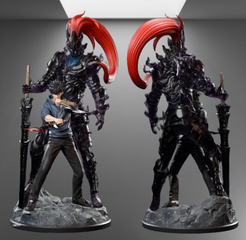 Solo Leveling Sung Jin-woo & Jae-haegelyte 3D Printing Model STL Files ...