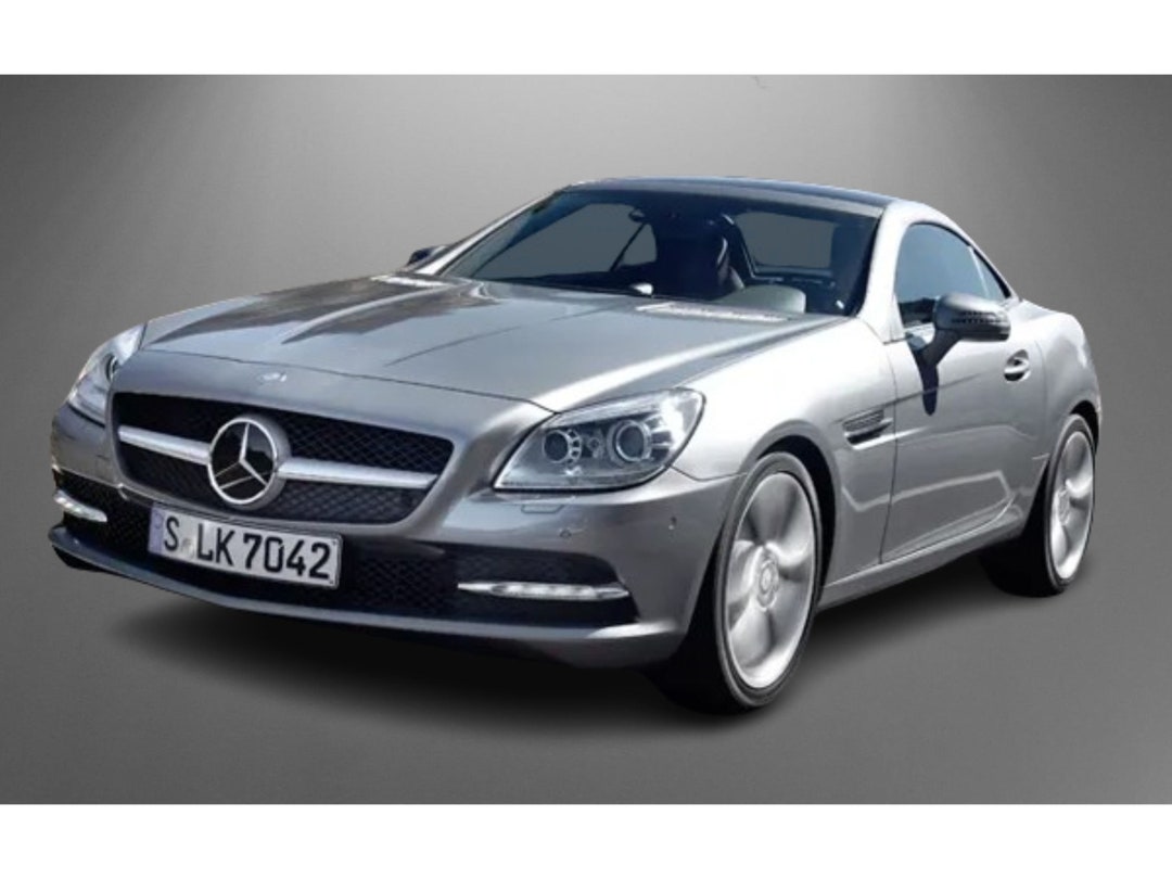 Mercedes-benz SLK 3D Printing STL File: Classic Convertible Elegance ...