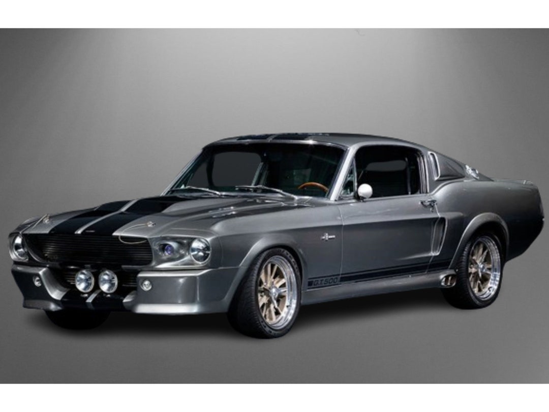 Exquisite Ford Mustang Eleanor 3D Printing STL File: Capture Automotive ...